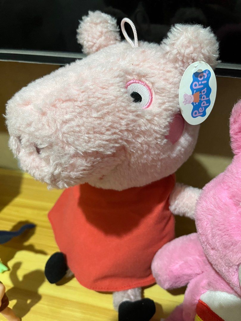 Peppa Pig House, Peppa Pig Stuffed Toy, Care Bear Stuffed Toy SET Sale ...