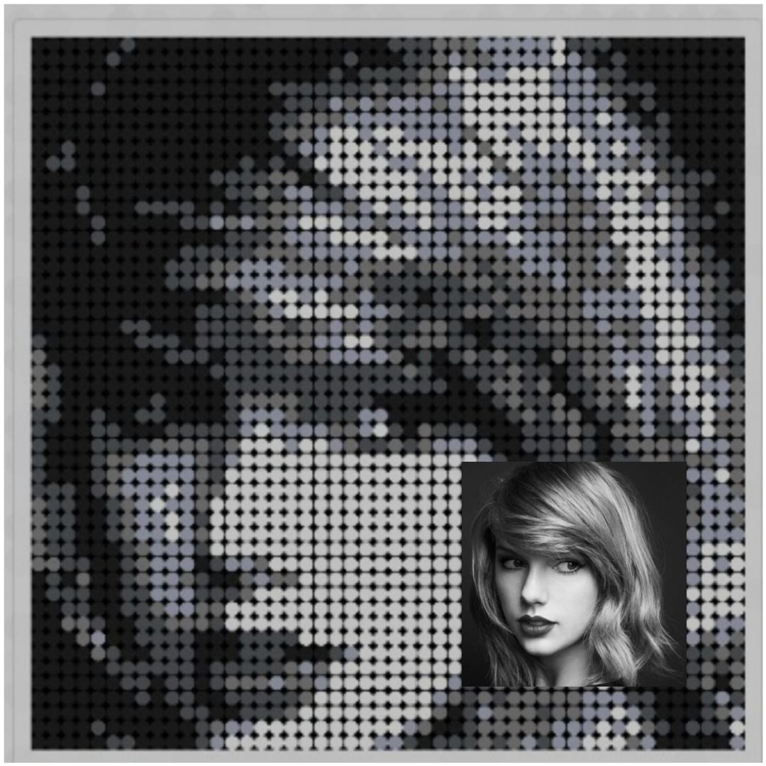 Photo Mosaic Pixel ART (50 x 50), Hobbies & Toys, Stationery & Craft ...