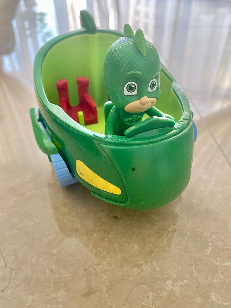 PJ Masks Gecko Car and Movable Figurine, Hobbies & Toys, Toys & Games ...