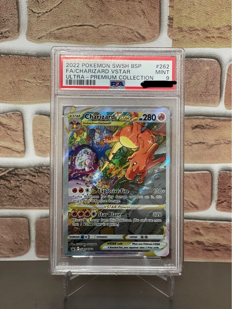 POKEMON UPC CHARIZARD PSA 9, Hobbies & Toys, Toys & Games on Carousell