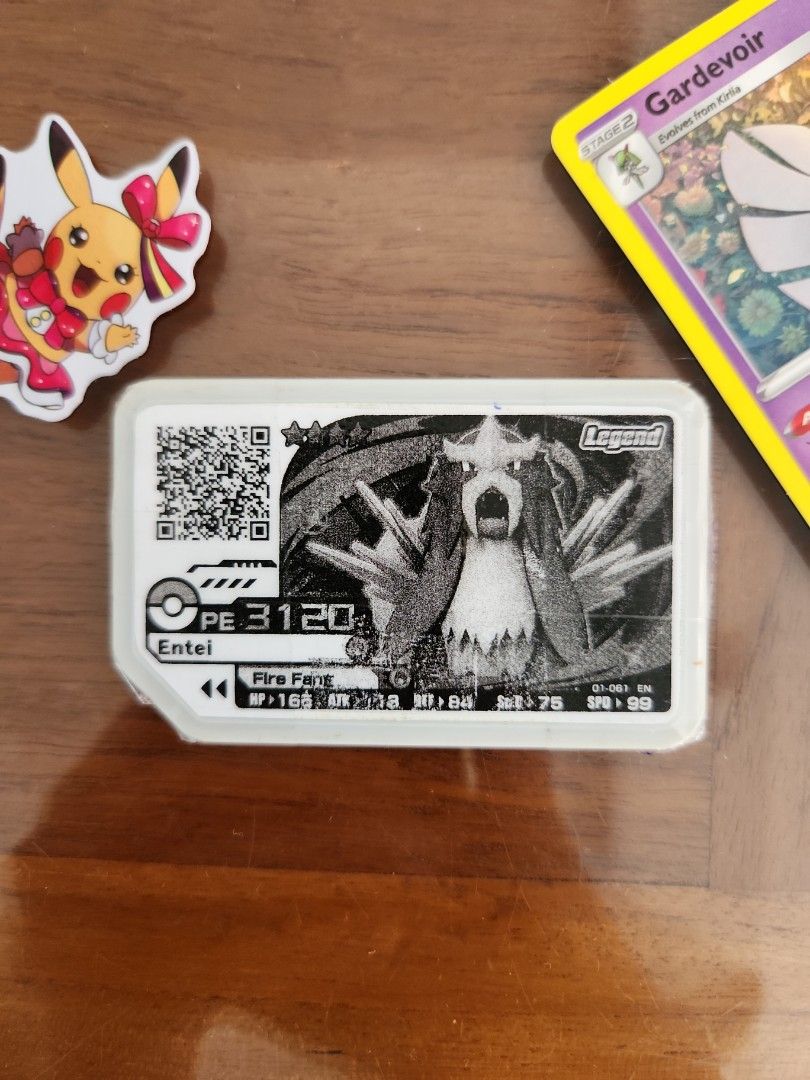 Pokémon Gaole Incineroar and Entei 4 star, Hobbies & Toys, Toys & Games ...