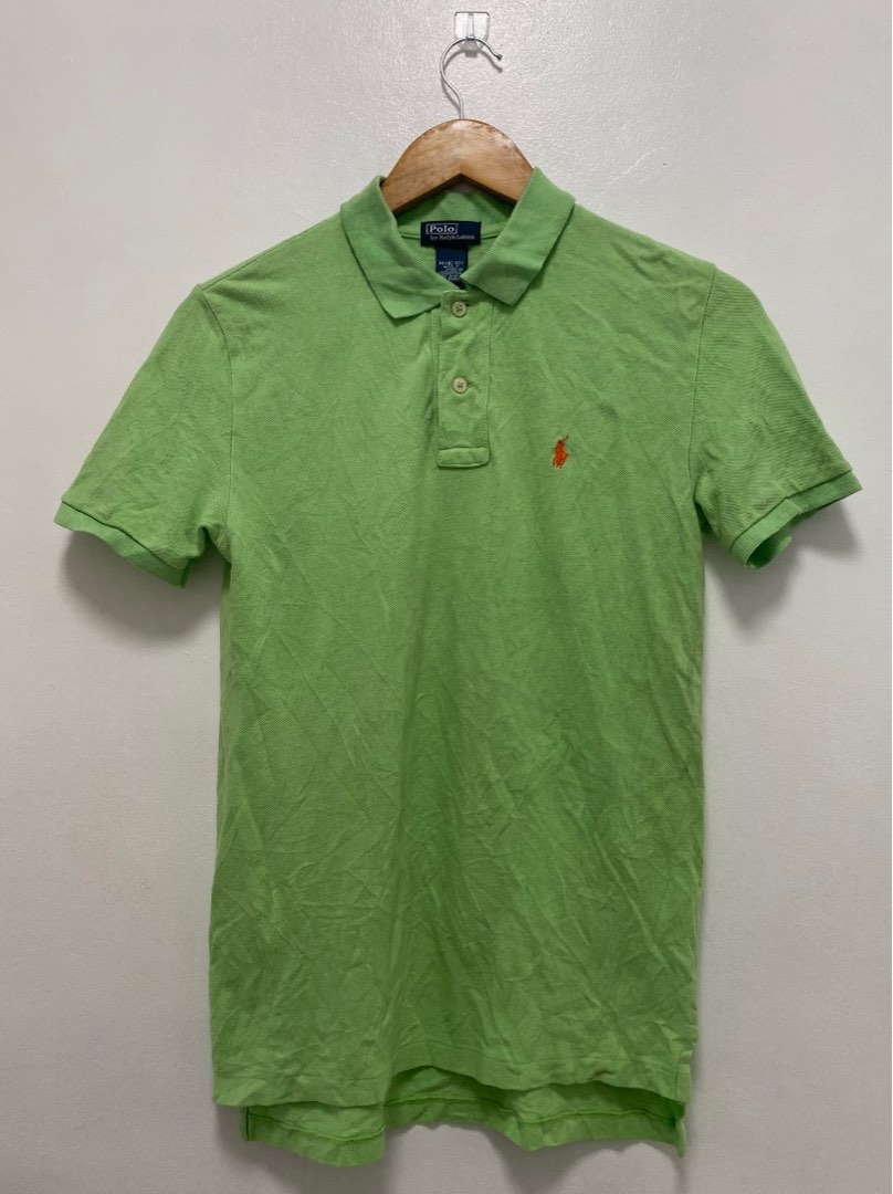 Polo Ralph Lauren Green poloshirt, Men's Fashion, Tops & Sets, Tshirts & Polo Shirts on Carousell