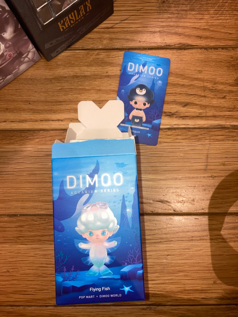 POPMART DIMOO AQUARIUM PENGUIN, Hobbies & Toys, Toys & Games on Carousell