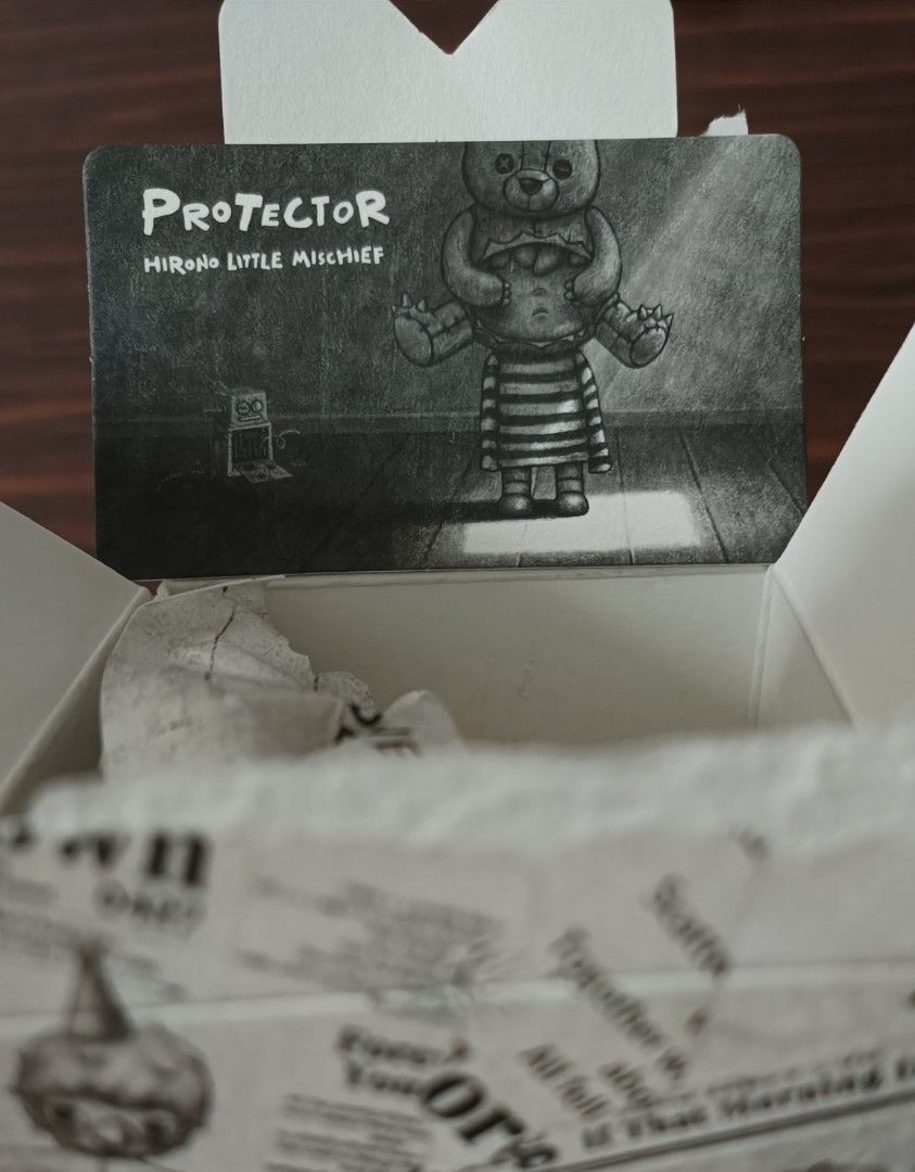 Popmart Hirono Little Mischief series Protector, Hobbies & Toys, Toys ...