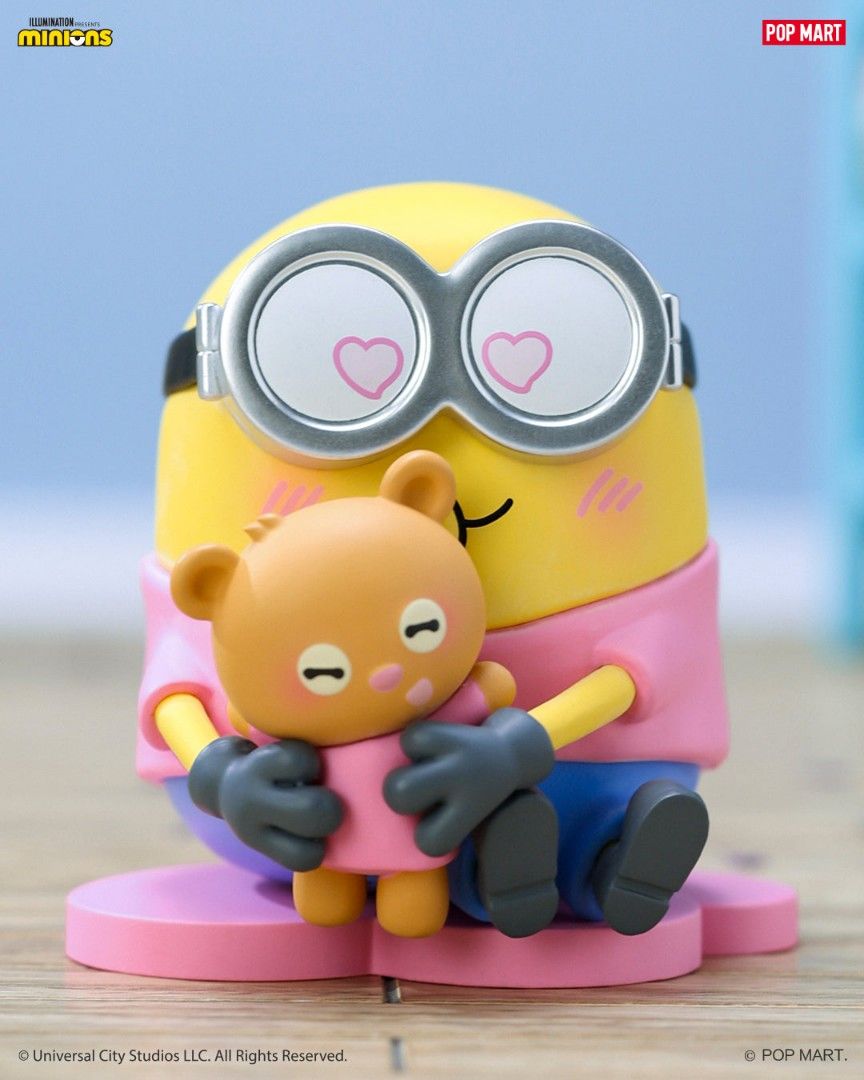 Popmart Minion Bob + Tim Better Together Series, Hobbies & Toys, Toys ...