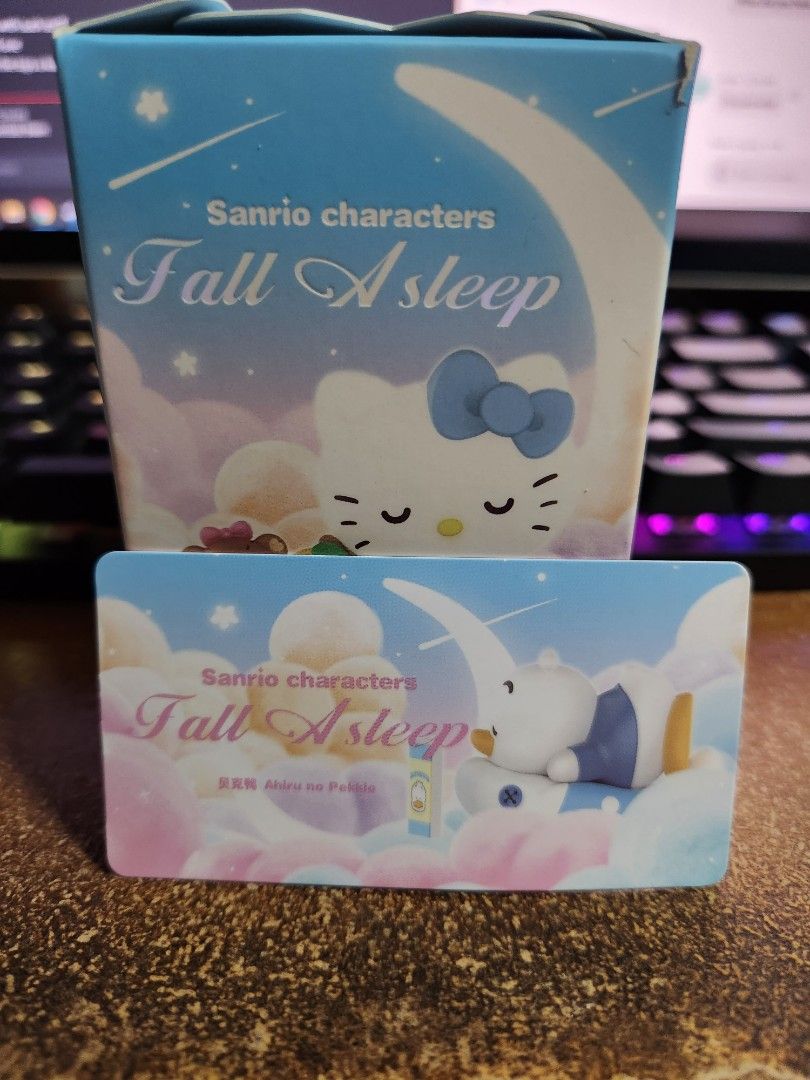 Popmart Sanrio Sleeping (Kiki/Lala/Ahiru no Pekkie), Hobbies & Toys ...