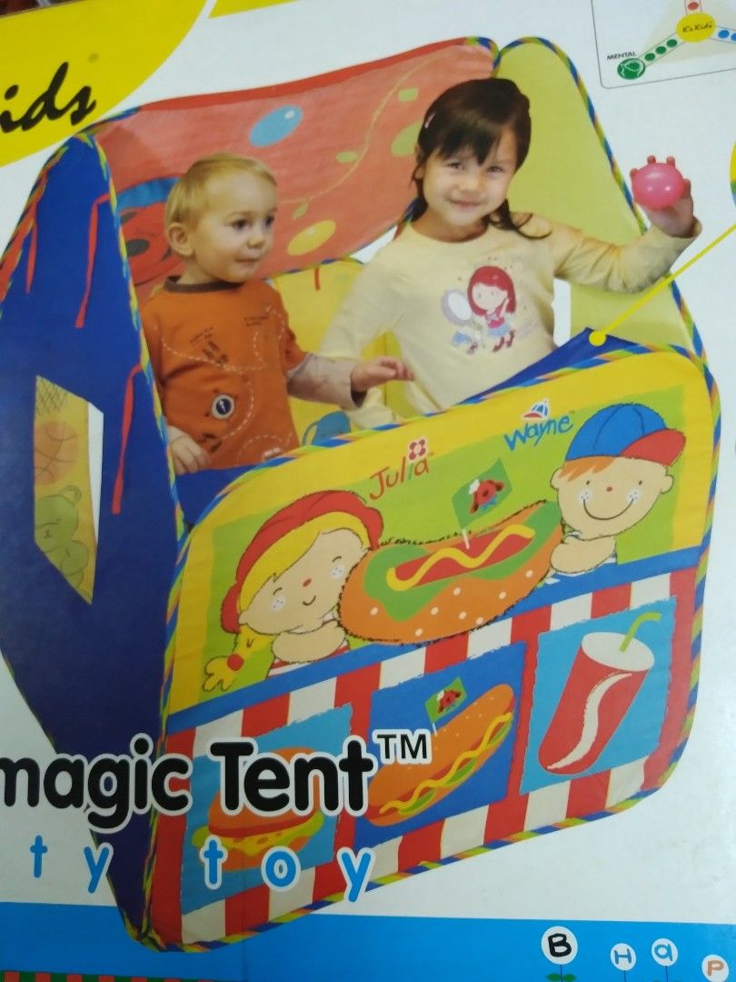 [Disc 60%] Pop-up Imagic Tent, Hobbies & Toys, Toys & Games on Carousell