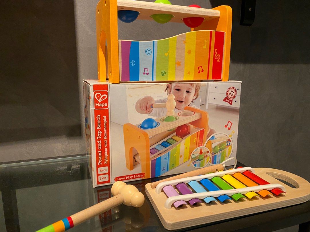 Pound and Tap Bench, Babies & Kids, Infant Playtime on Carousell