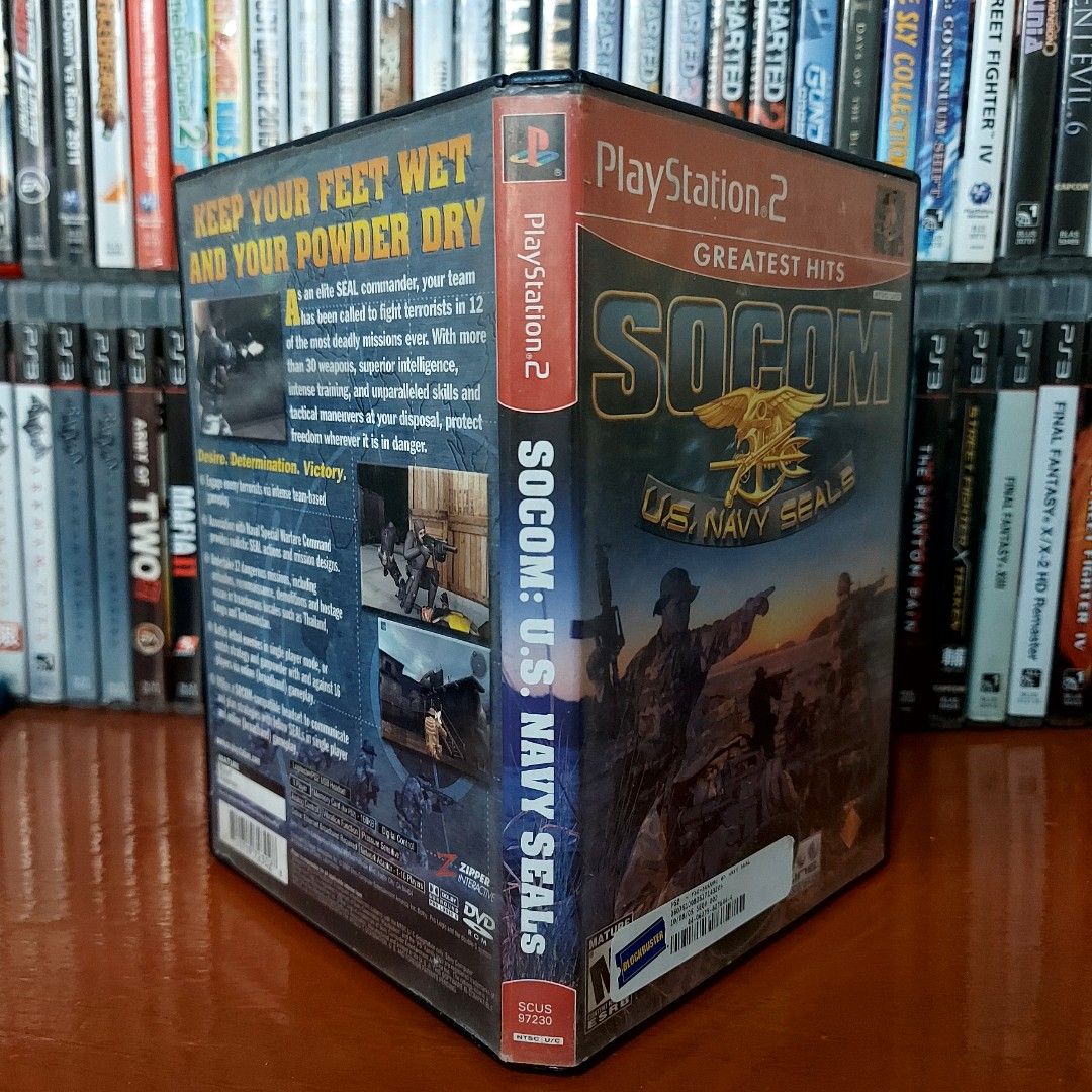 PS2 PRE OWNED SOCOM & METAL GEAR SOLID GAMES, Video Gaming, Video Games ...