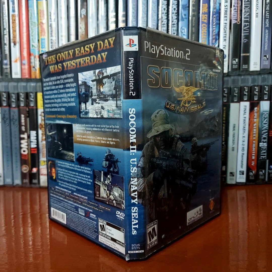 PS2 PRE OWNED SOCOM & METAL GEAR SOLID GAMES, Video Gaming, Video Games, PlayStation on Carousell