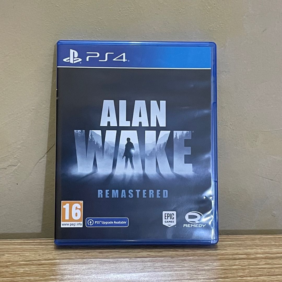 PS4 ALAN WAKE REMASTERED, Video Gaming, Video Games, PlayStation on ...