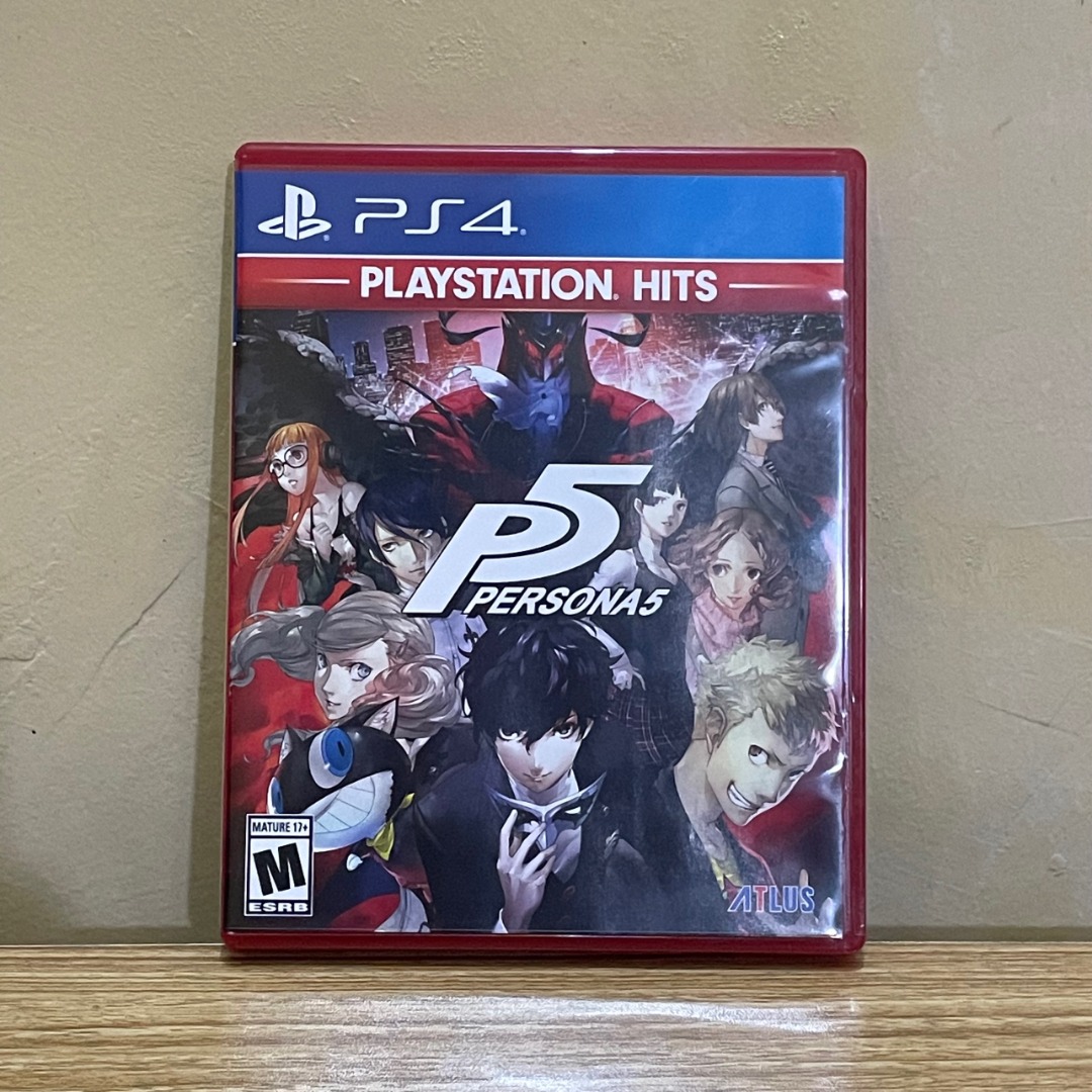 PS4 PERSONA 5 PLAYSTATION HITS, Video Gaming, Video Games, PlayStation ...
