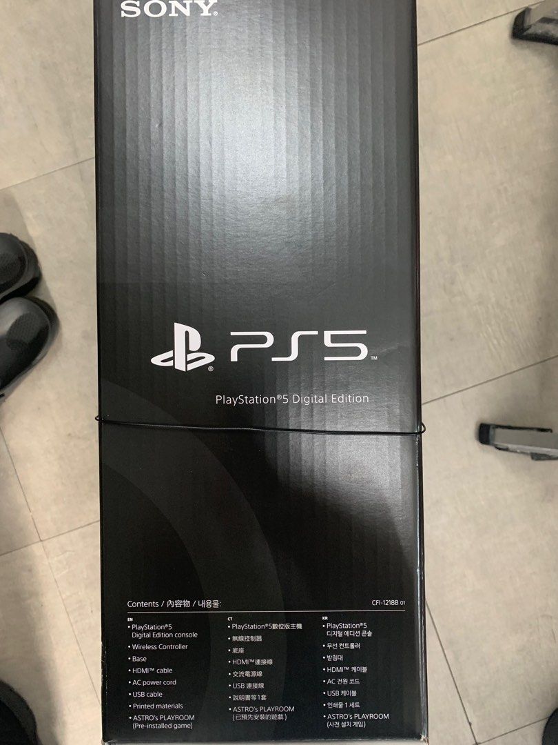 PS5 Digital Edition, Video Gaming, Video Game Consoles, PlayStation on ...