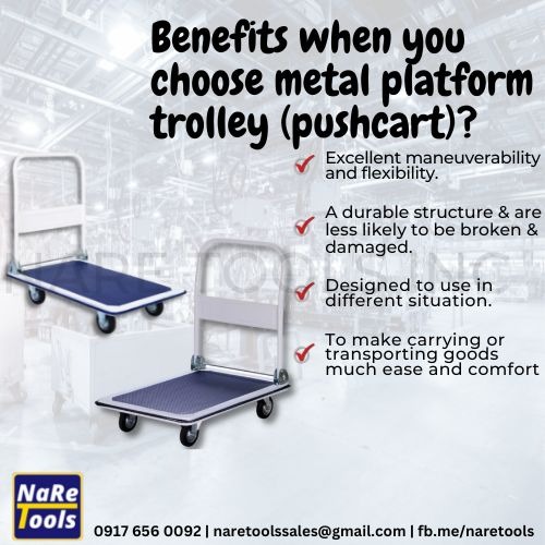 PUSH CART - Platform Metal Pushcart, Commercial & Industrial ...