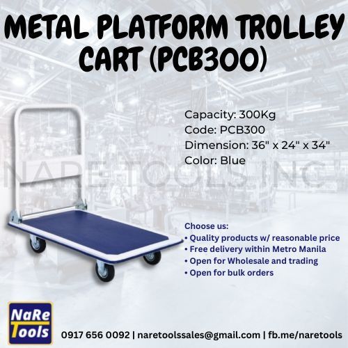 PUSH CART - Platform Metal Pushcart, Commercial & Industrial ...