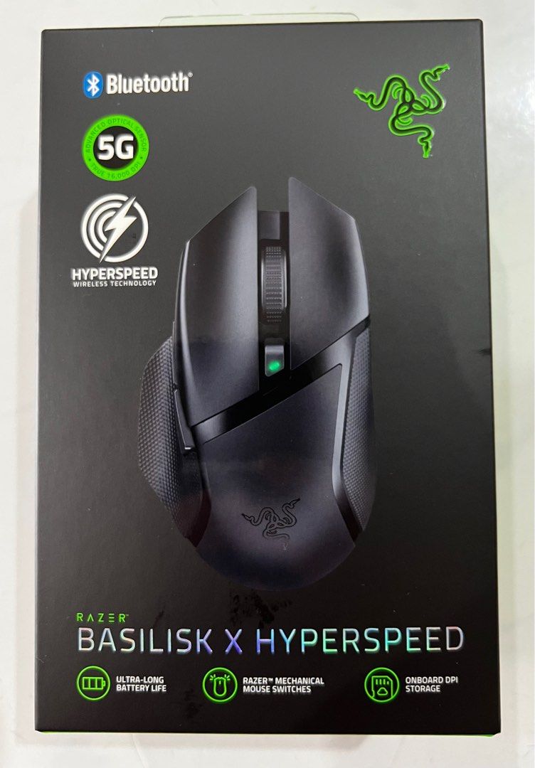 Razer Basilisk x Hyperspeed, Computers & Tech, Parts & Accessories ...