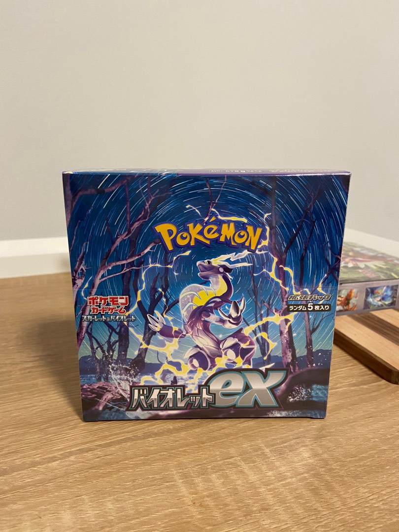 (Ready stocks) Japanese Pokemon Violet ex Booster SV1V, Hobbies & Toys ...