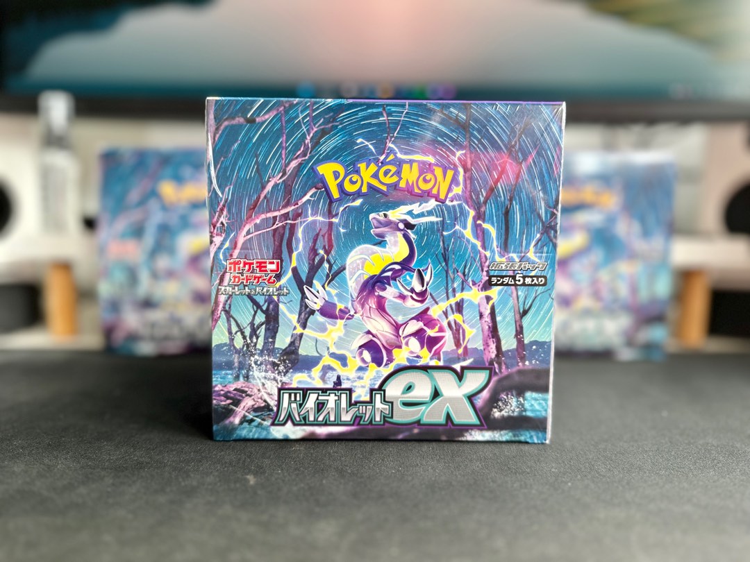 (READY STOCKS) SV1V Violet Ex Booster Box Japanese | Pokemon Card Game ...