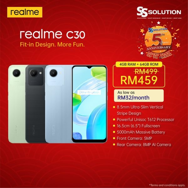 Realme c30 4GB+64GB, Mobile Phones & Gadgets, Mobile Phones, Android ...