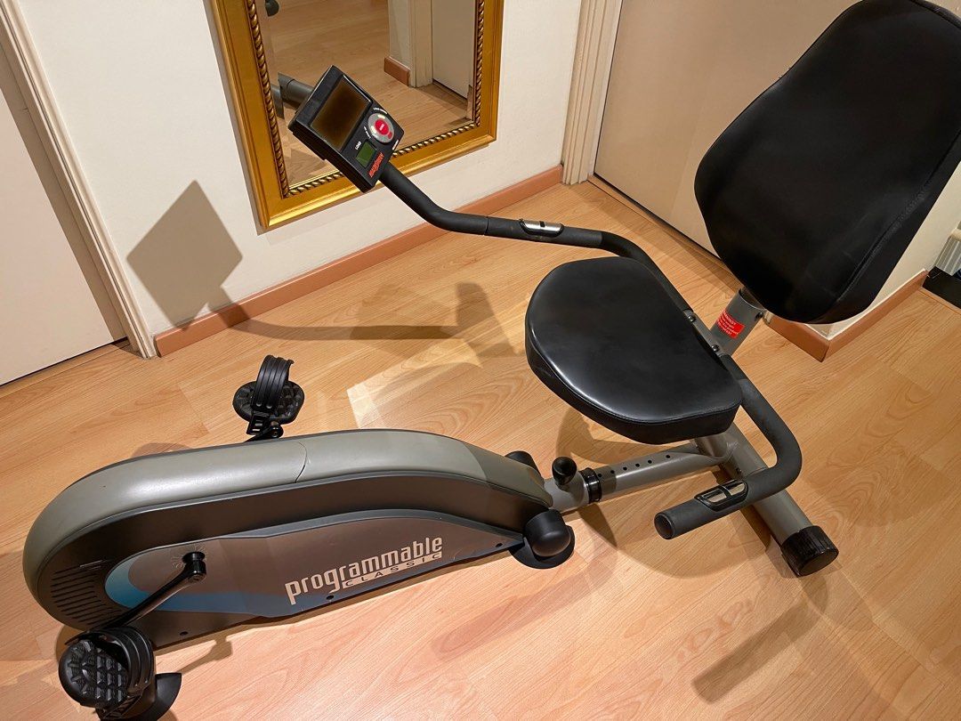 Healthstream Recumbent Exercise Bike, Sports Equipment, Exercise ...