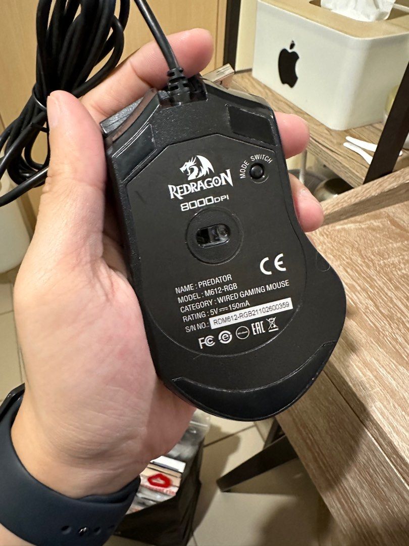 Red Dragon Gaming Mouse Wired, Computers & Tech, Parts & Accessories ...