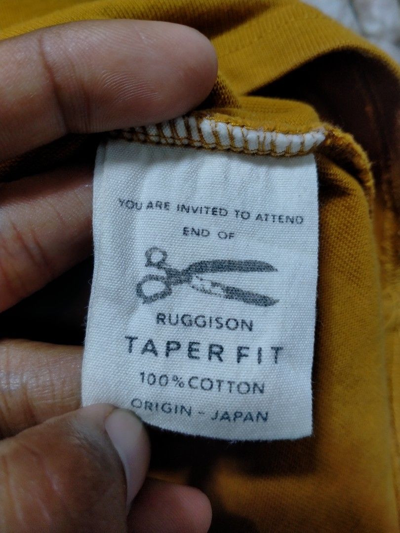 Red ruggison lab japan plain tee, Men's Fashion, Tops & Sets, Tshirts ...