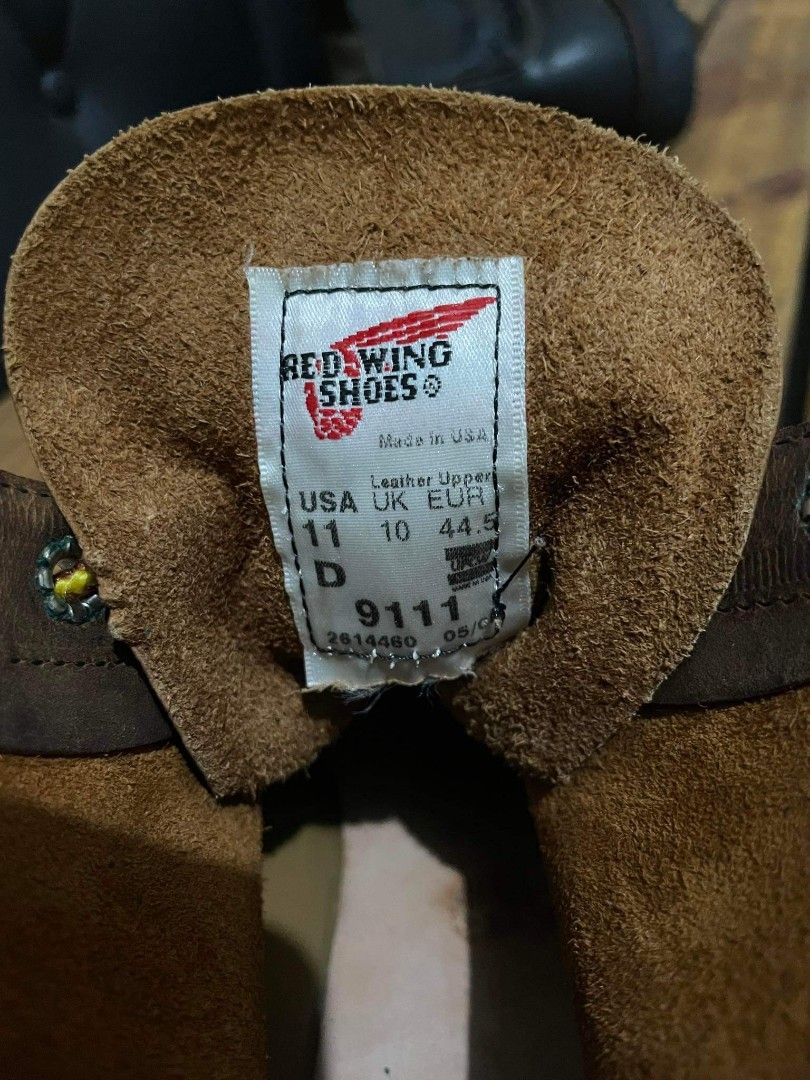 Red Wing 9111 11D, Men's Fashion, Footwear, Boots on Carousell