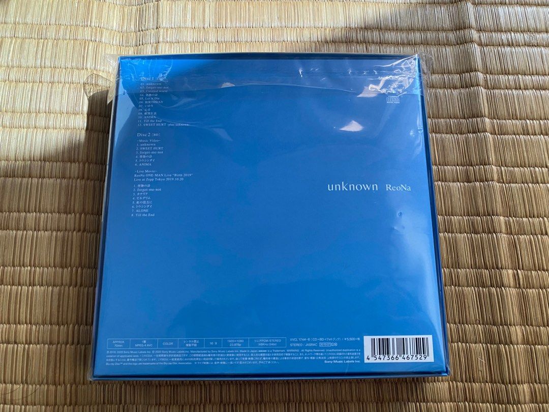 [ReoNa] Unknown (Album + blu-ray + Photobook) (Limited Edition) Japan Version, Hobbies & Toys ...