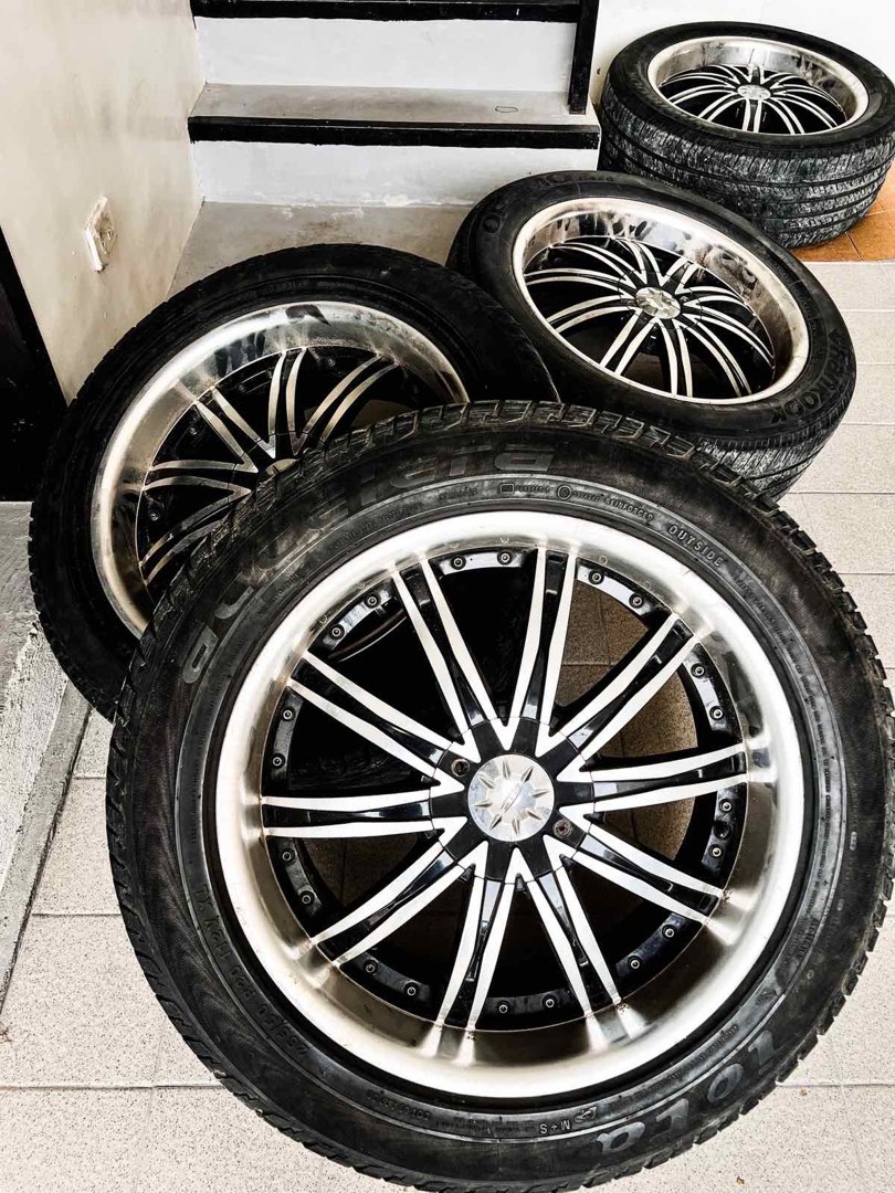 RUSH: used MAGS + WHEELS (set of 4), Car Parts & Accessories, Mags and ...