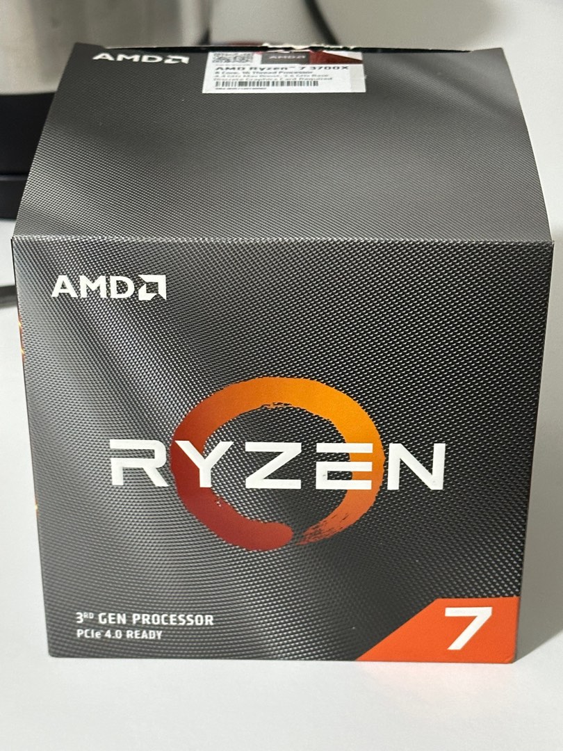 Ryzen 3700X (with Wraith Prism cooler), Computers & Tech, Parts ...