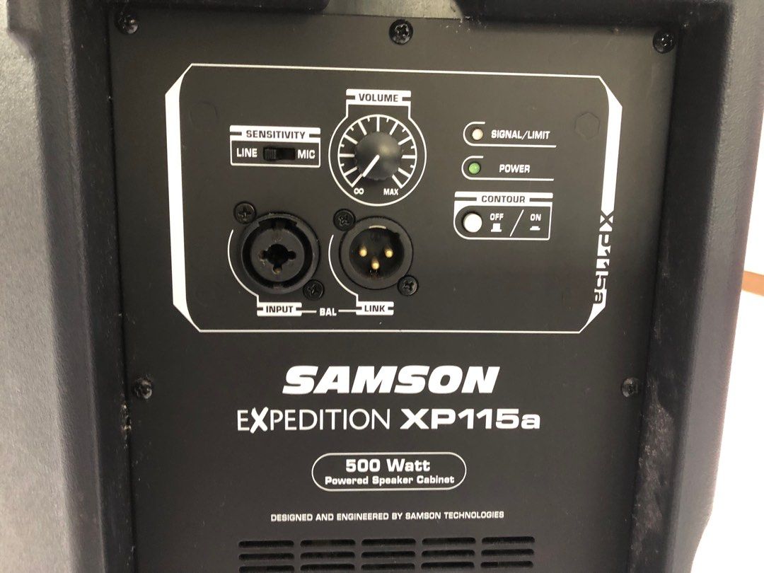 Samson expedition XP115a speaker for sale, Audio, Soundbars, Speakers & Amplifiers on Carousell