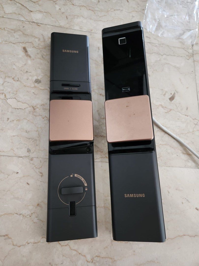 Samsung smart door lock, Furniture & Home Living, Security & Locks ...