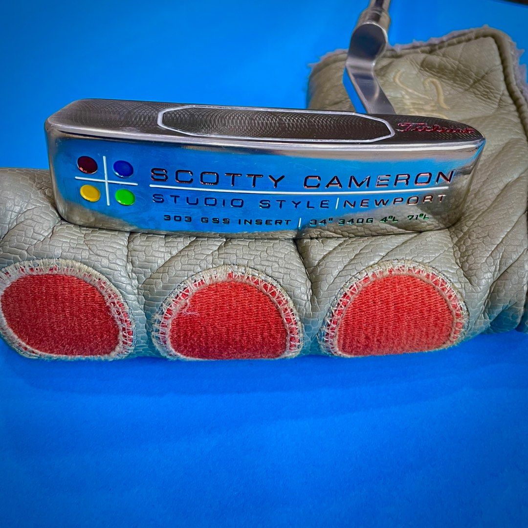 Scotty Cameron Studio Style putter, Sports Equipment, Sports & Games ...