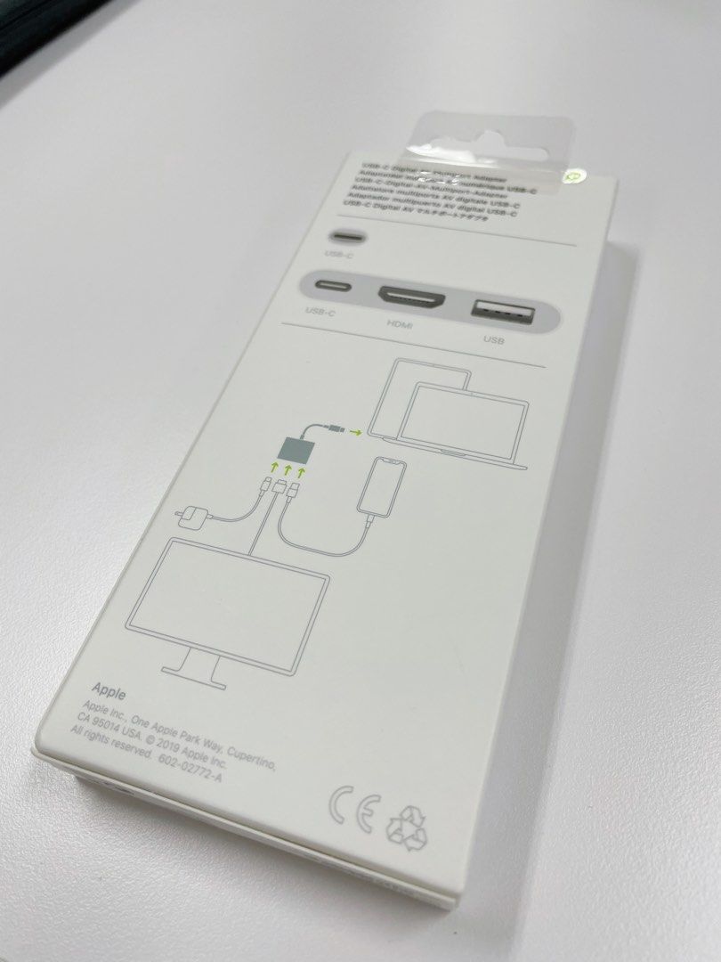 Sealed Apple USB-C to Digital AV Multiport Adapter, Computers & Tech ...