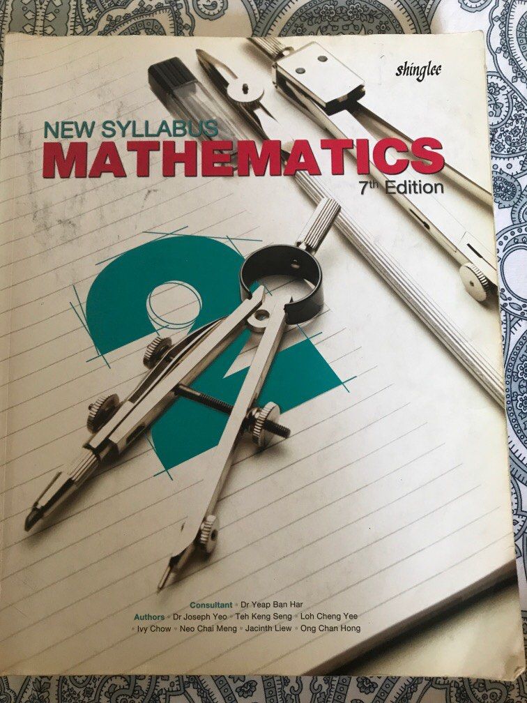 Secondary 2 Mathematics Textbook, Hobbies & Toys, Books & Magazines ...