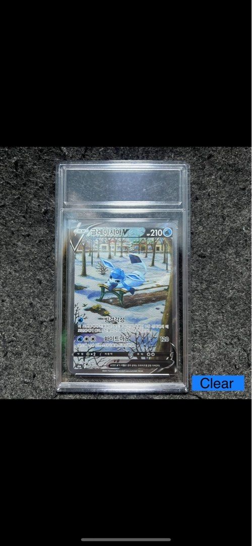 [SET OF 10] Clear Empty Custom Slabs for TCG, Hobbies & Toys, Toys ...