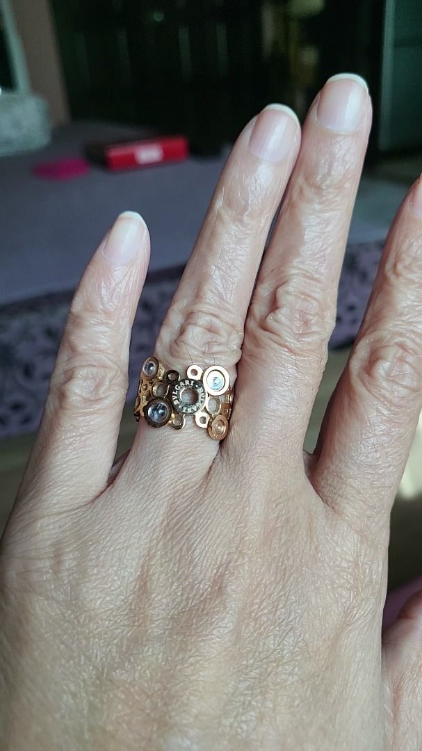 Set of necklace and ring inspired by designer brand swipe for more pics, Women's Fashion ...