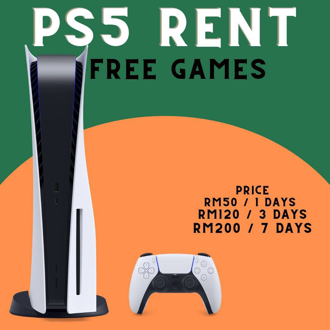 Sewa ps5, Video Gaming, Video Game Consoles, PlayStation on Carousell
