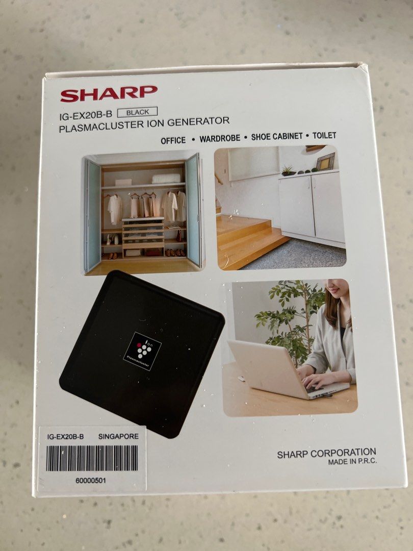 SHARP plasmacluster Ion generator , Beauty & Personal Care, Sanitary ...