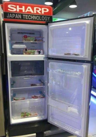 Sharp twoo Door Refrigerator No frost Inverter, TV & Home Appliances ...