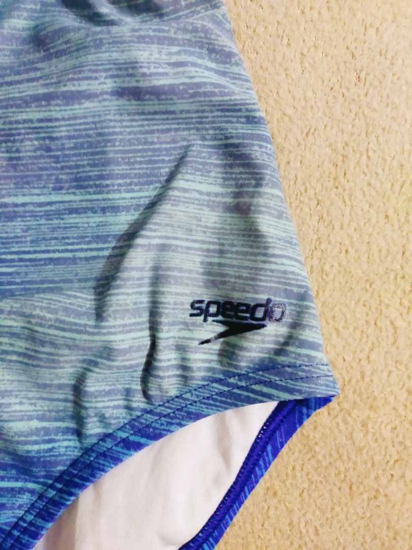 SPEEDO FADED BLUE ULTRABACK ONE PIECE SWIMSUIT, Women's Fashion ...