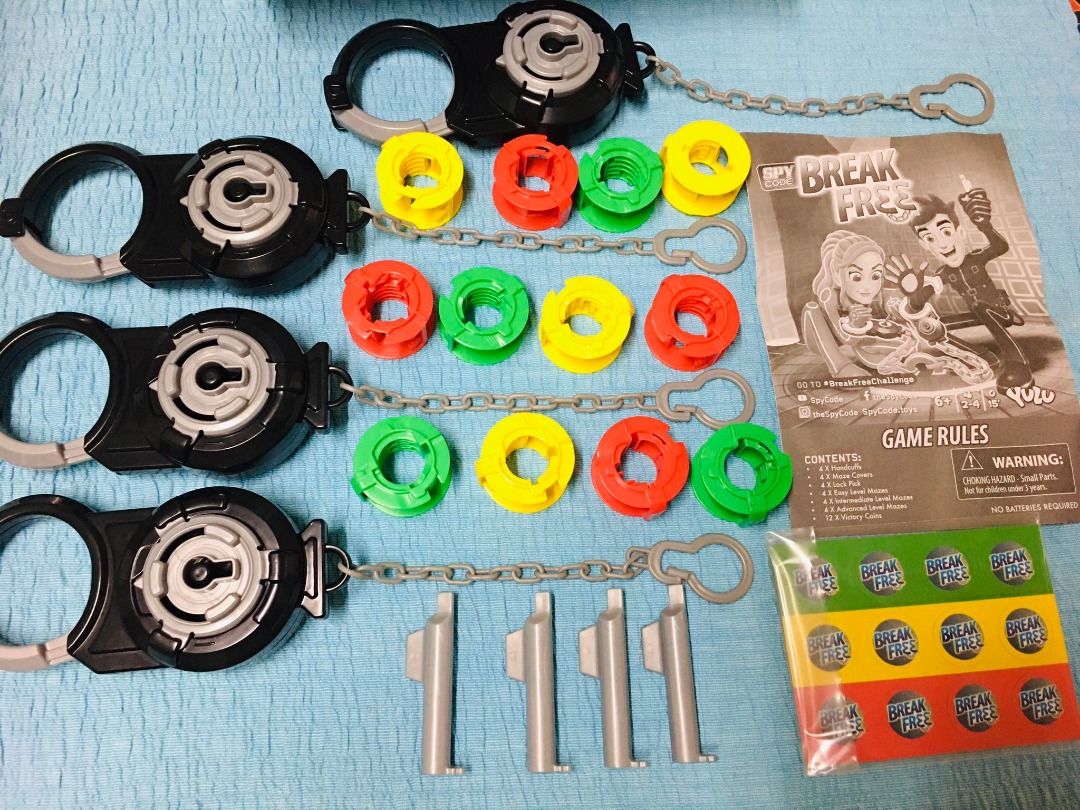 Spy Code Break Free Game, Hobbies & Toys, Toys & Games on Carousell