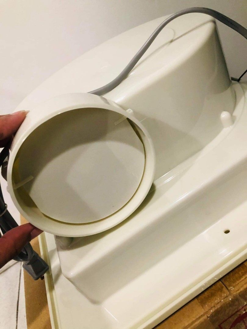 Standard 10" Duct Fan SDF-10, Furniture & Home Living, Home Improvement ...