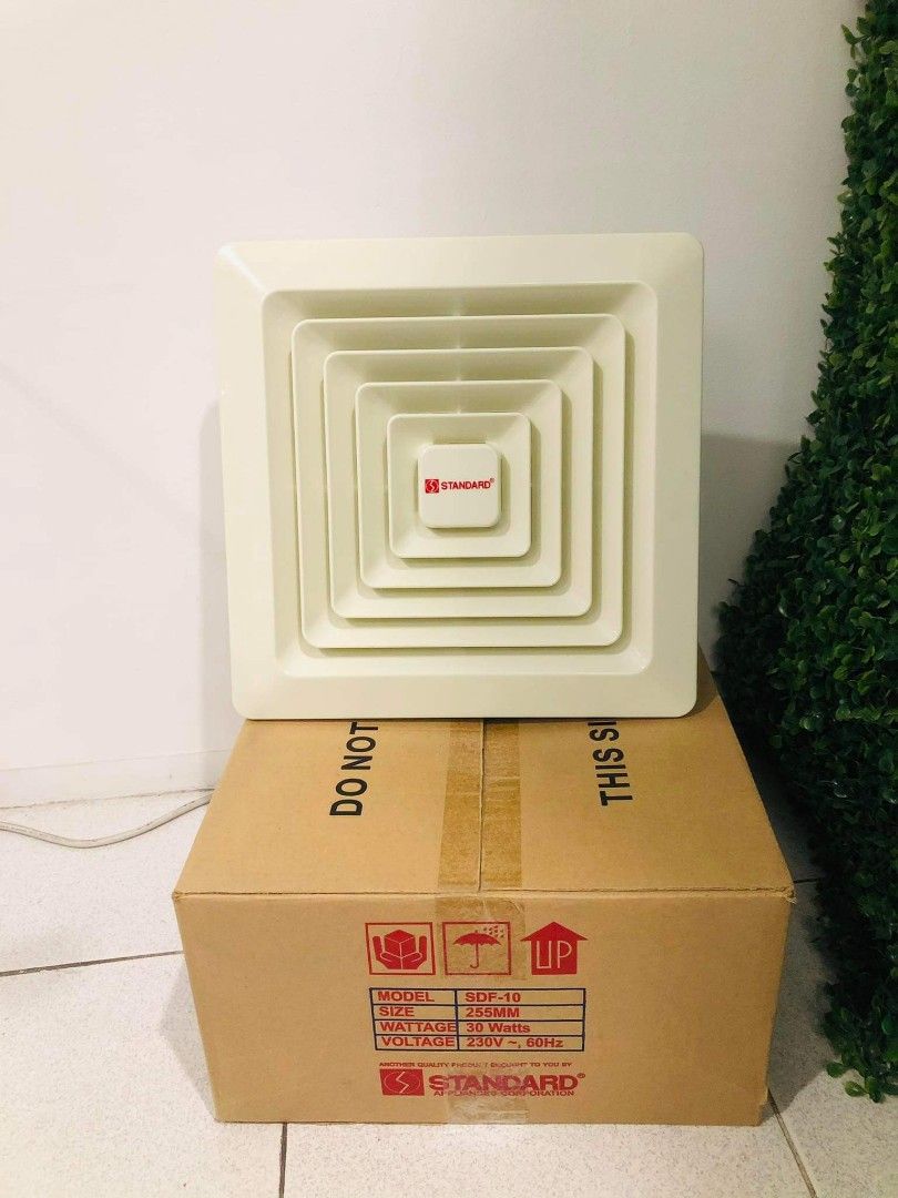 Standard 10" Duct Fan SDF-10, Furniture & Home Living, Home Improvement ...