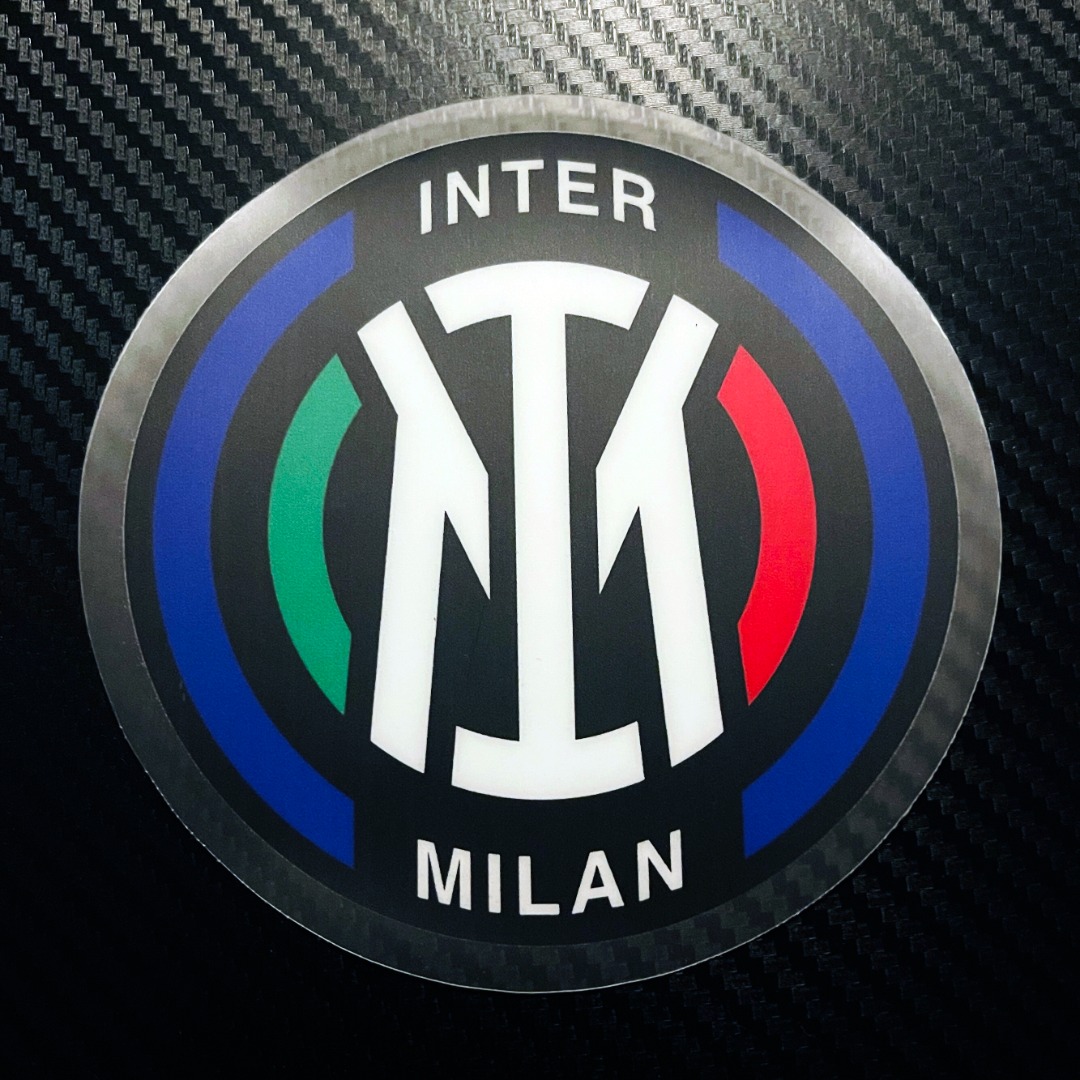 Static Cling Car Decals : Serie A Inter Milan Football Club . 11cm ...
