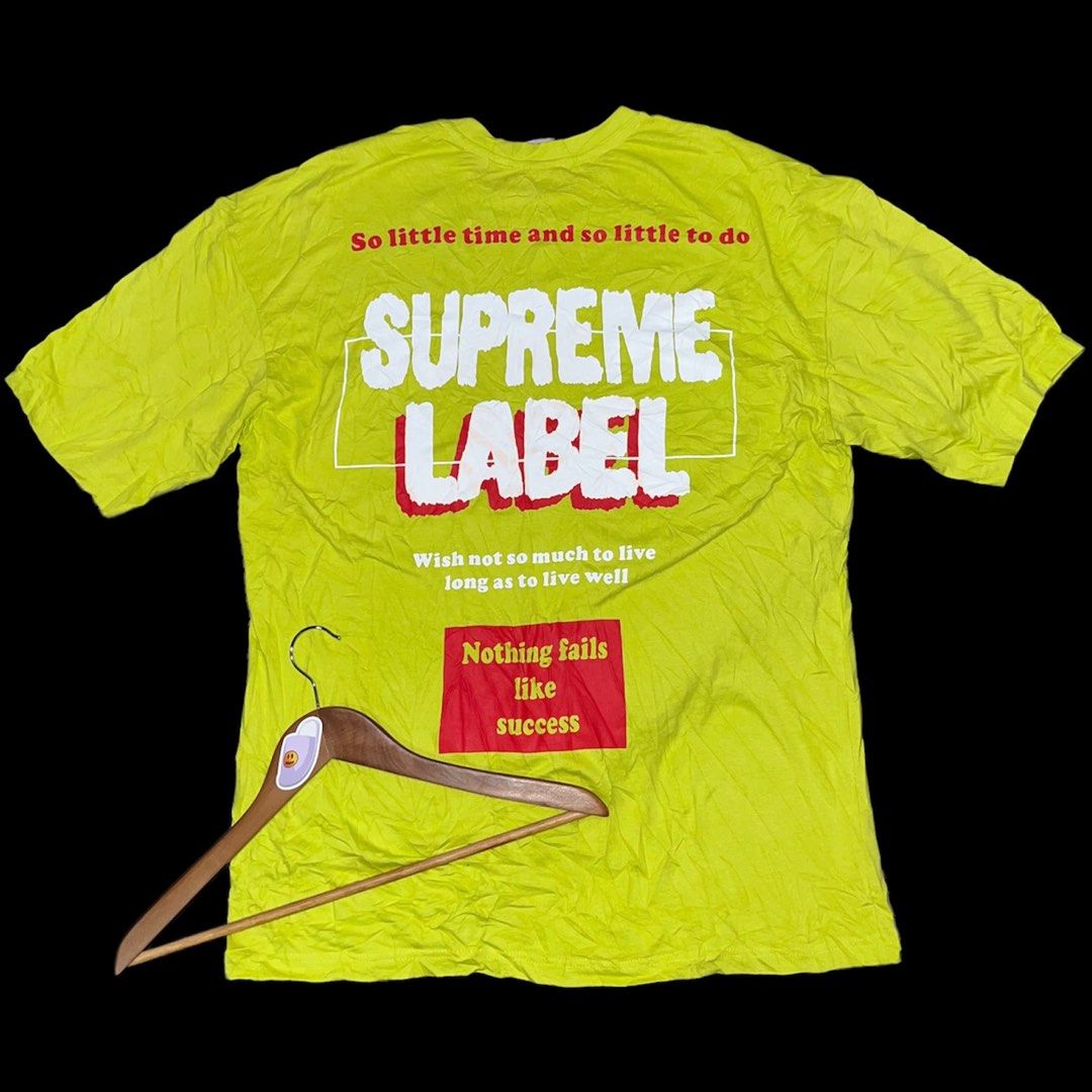 Supreme Label pinetree tag, Men's Fashion, Tops & Sets, Tshirts & Polo ...