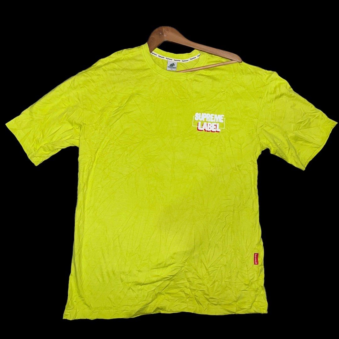 Supreme Label pinetree tag, Men's Fashion, Tops & Sets, Tshirts & Polo ...