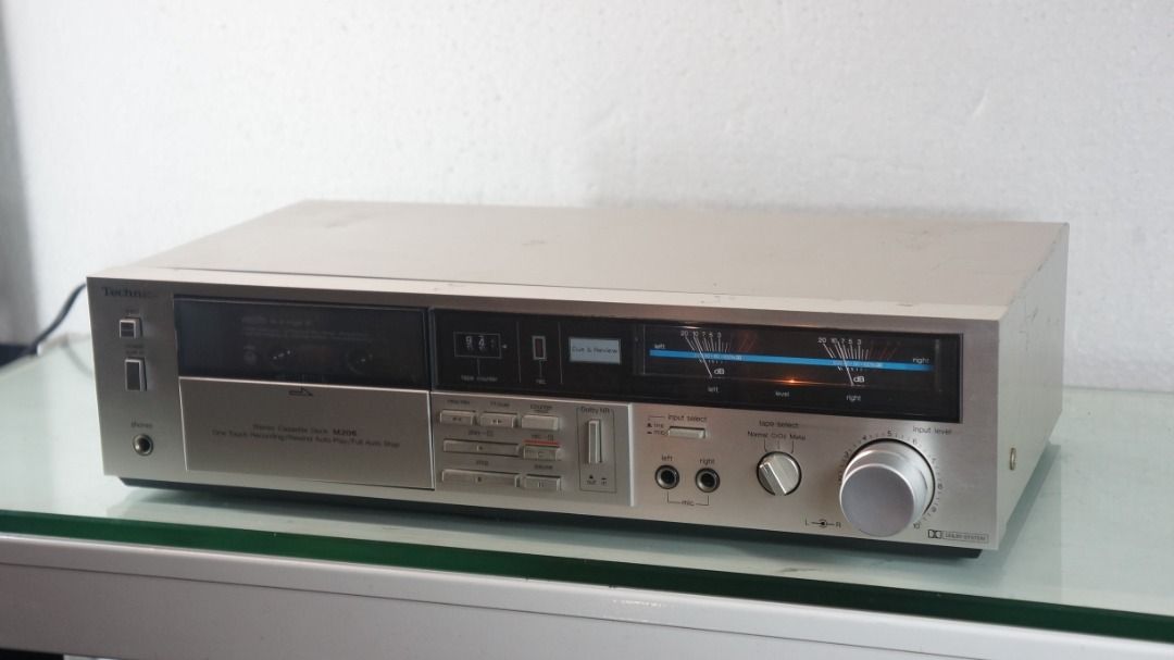 Technics RS-M206 Vintage Stereo Cassette Deck (with VU), Audio, Other ...