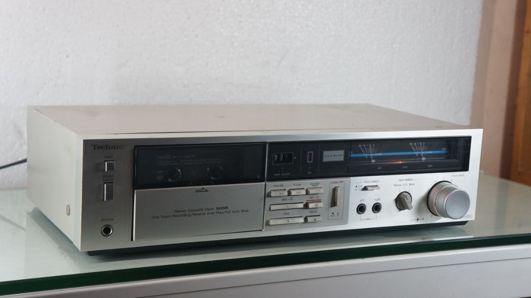 Technics RS-M206 Vintage Stereo Cassette Deck (with VU), Audio, Other ...