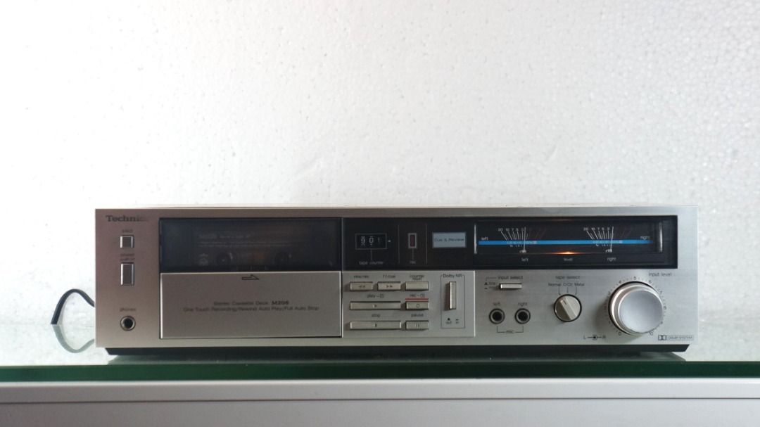 Technics RS-M206 Vintage Stereo Cassette Deck (with VU), Audio, Other ...